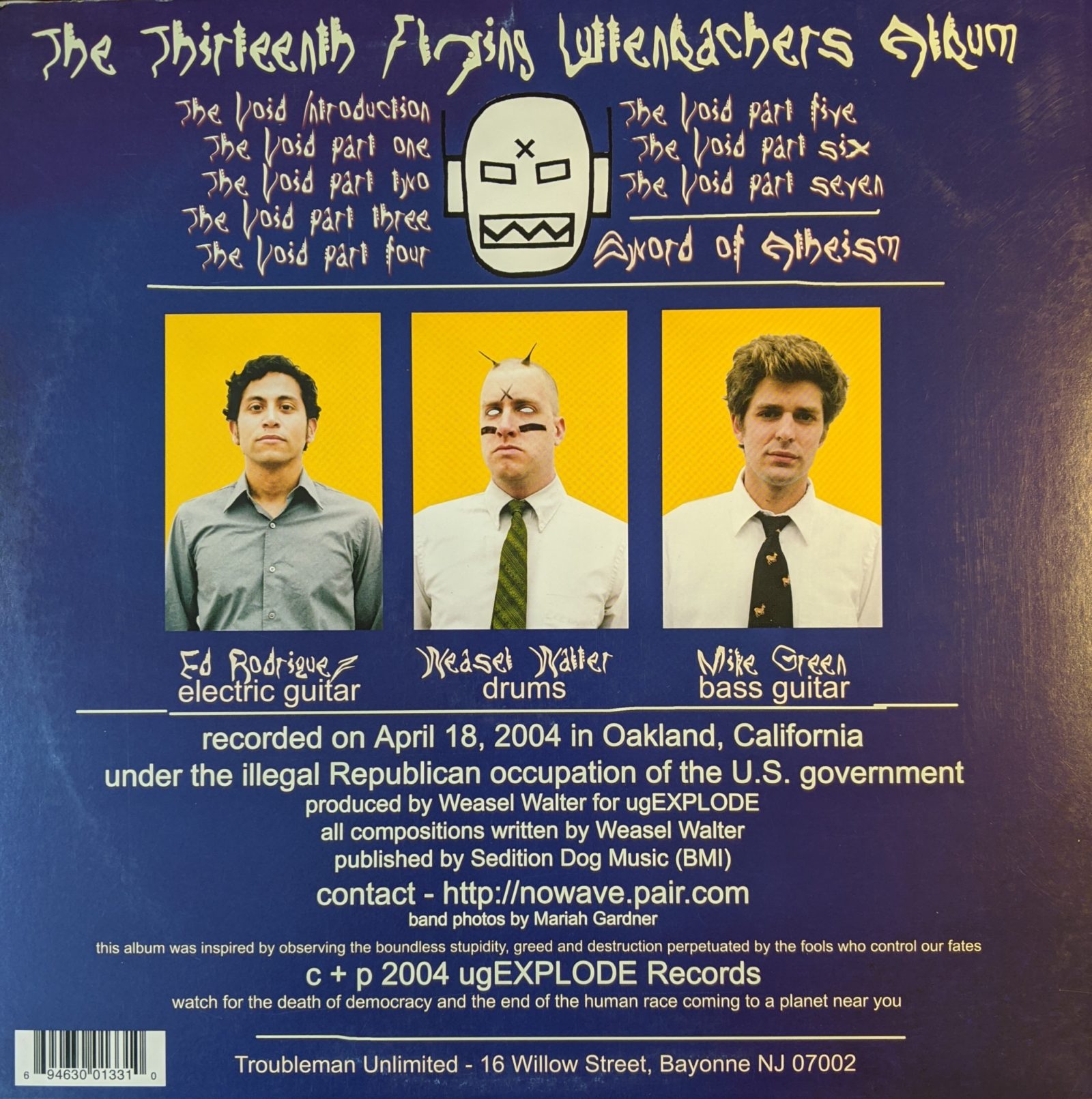 the flying luttenbachers ‎- the void - wake up