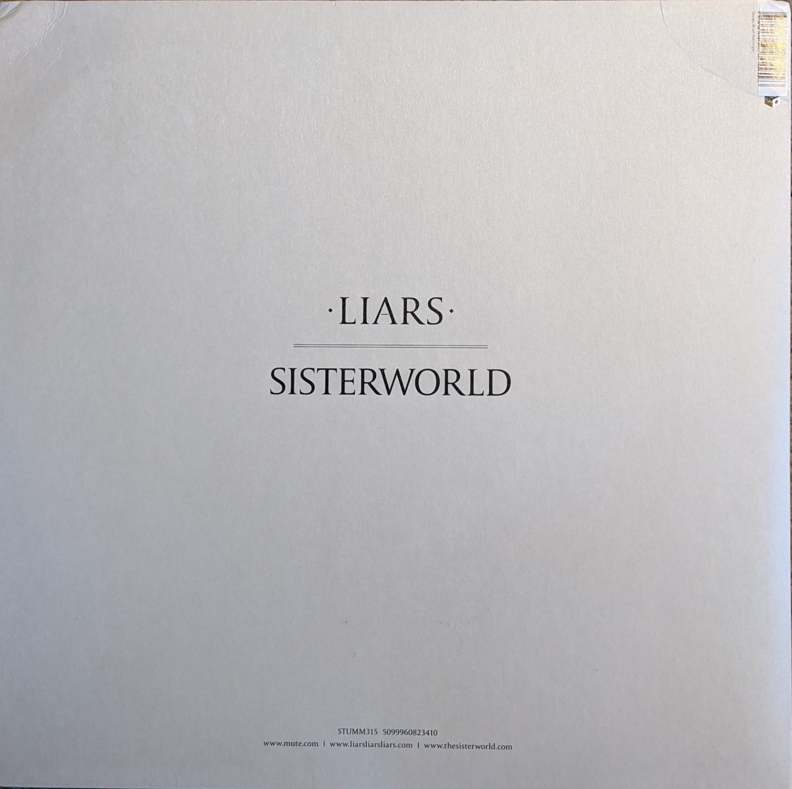 liars - sisterworld - wake up